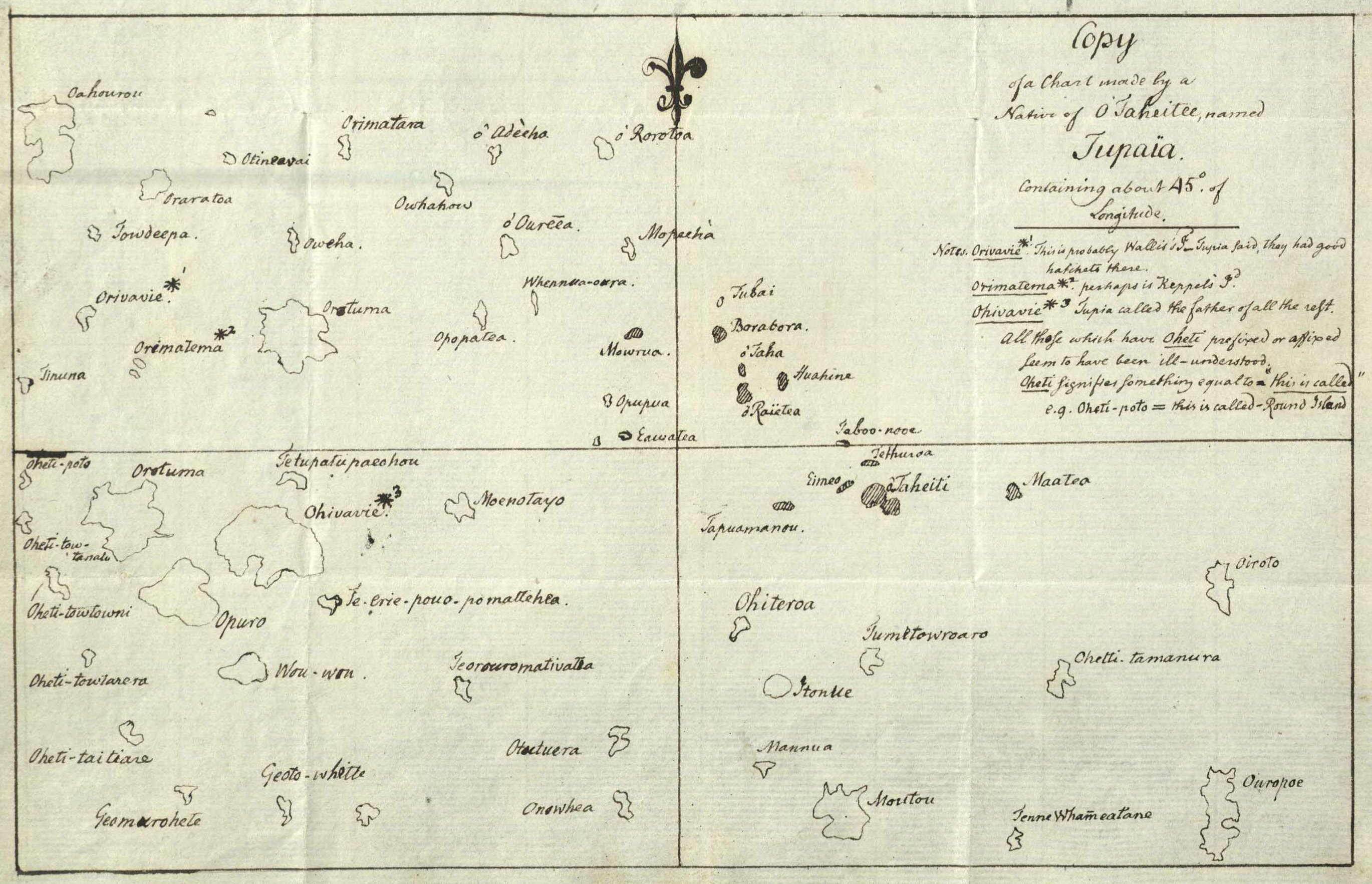 Tupaia's Map - Professur Anglophone Literaturen und Kulturen außerhalb ...